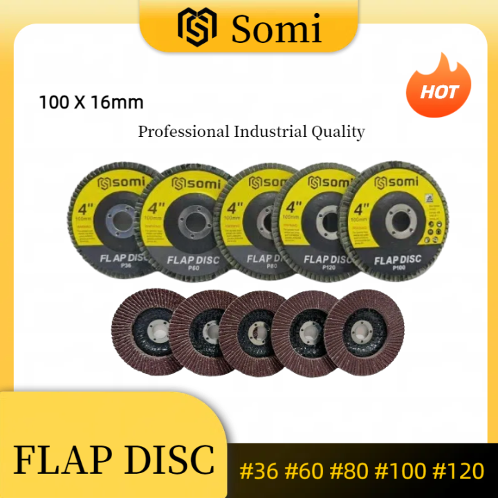 PER BOX Flap Disc For Metal Wood Paint 4 " (10PCS) | Lazada PH
