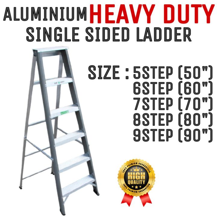 HEAVY DUTY Aluminium High Quality Single Sided Ladder Single Side ...