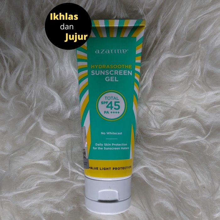 Azarine Hydrashoothe 50 ml Sunscreen Gel Total SPF 45 PA ++++ | Lazada ...