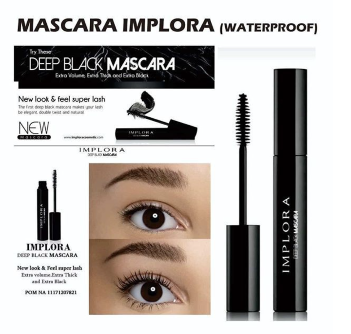 IMPLORA MASCARA DEEP BLACK | Lazada Indonesia