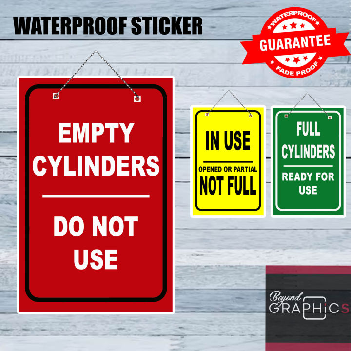 BG Gas Cylinder Signage : Waterproof Sticker /Laminated / PVC / Sintra ...