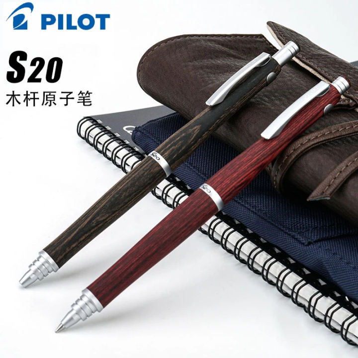 Japanese Pilot S20 Auto-Advance Mechanical Pencil, Premium Wood Body No ...