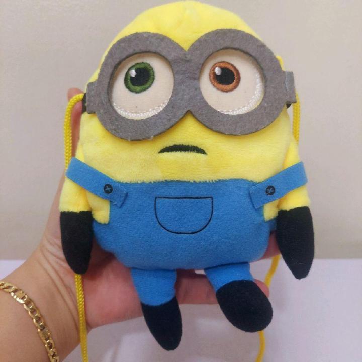 Minions Pouch Bag with Flaws Minion Plush Toy | Lazada PH