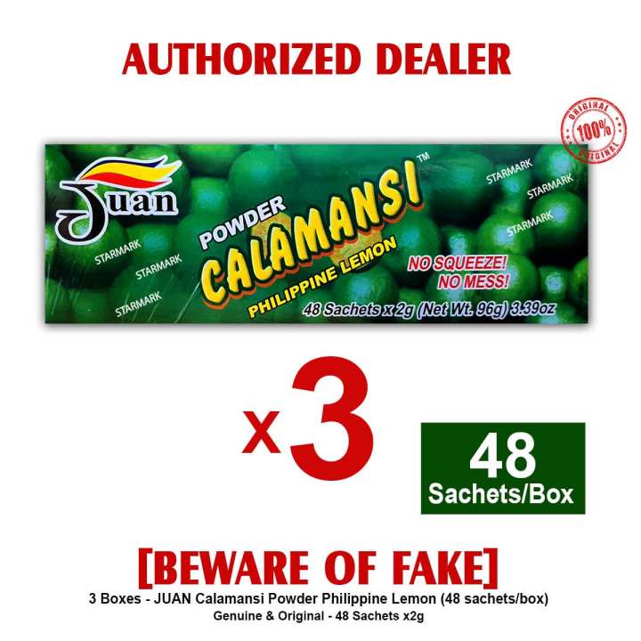 Juan Calamansi Juice Powder Philippine Lemon Powders Kalamansi 48 ...