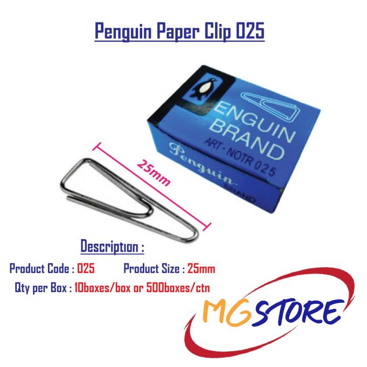 25mm Paper Clip Penguin | Lazada