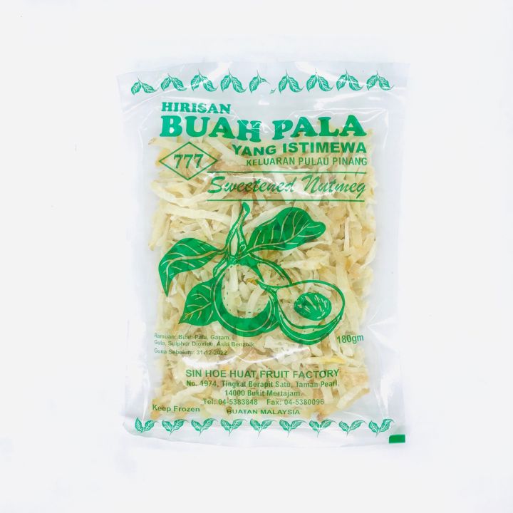 Jeruk Buah Pala SENG HUAT Nutmeg Sweet & Sour (2 Packets) Jeruk Buah