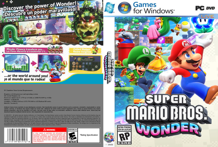 SUPER MARIO BROS. WONDER – V1.0.0 + SWITCH EMULATORS PC GAME [Offline ...