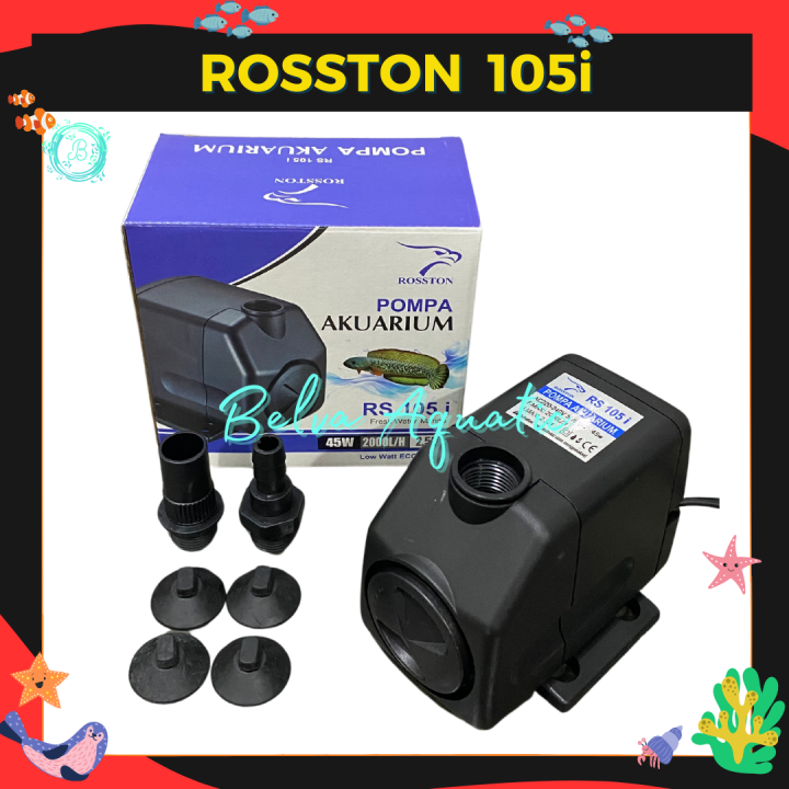 ROSSTON RS 105i LOW WATT ECO POWER Hemat Daya Listrik Pompa Air Celup ...