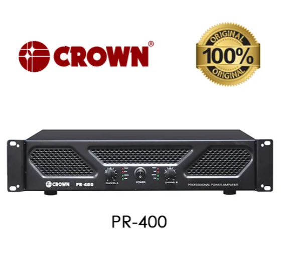 PR-400 CROWN POWER AMPLIFIER PREMIUM SERIES | Lazada PH
