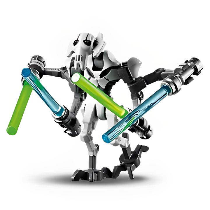 LEGO® 75040 STAR WARS™ General Grievous (Bent Legs, White Armor ...