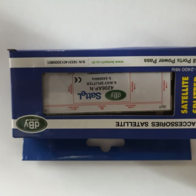 1 ออก 6 Dby ตัวแยกสัญญาณ | Lazada.co.th