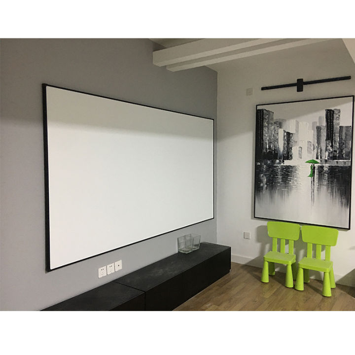 Picture frame screen projector screen 100 inch 120v inch 150 inch ...