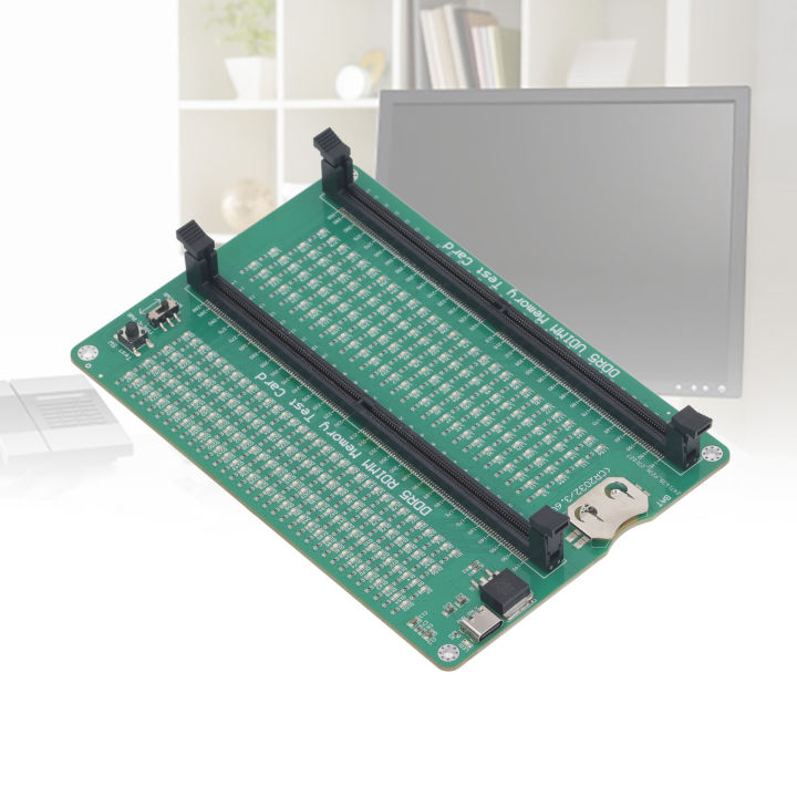Zunate DDR5 Memory Tester LED Indicator for Computer DDR5 R DIMM U DIMM ...