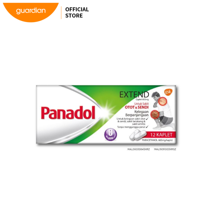 PANADOL Extend Paracetamol for Muscle and Joint Relief 12S | Lazada