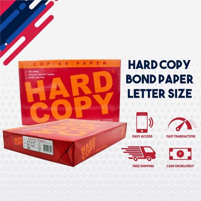 Hard Copy Bond Paper Short- A4 -Long Sizes 500pcs(1 Ream) | Lazada PH