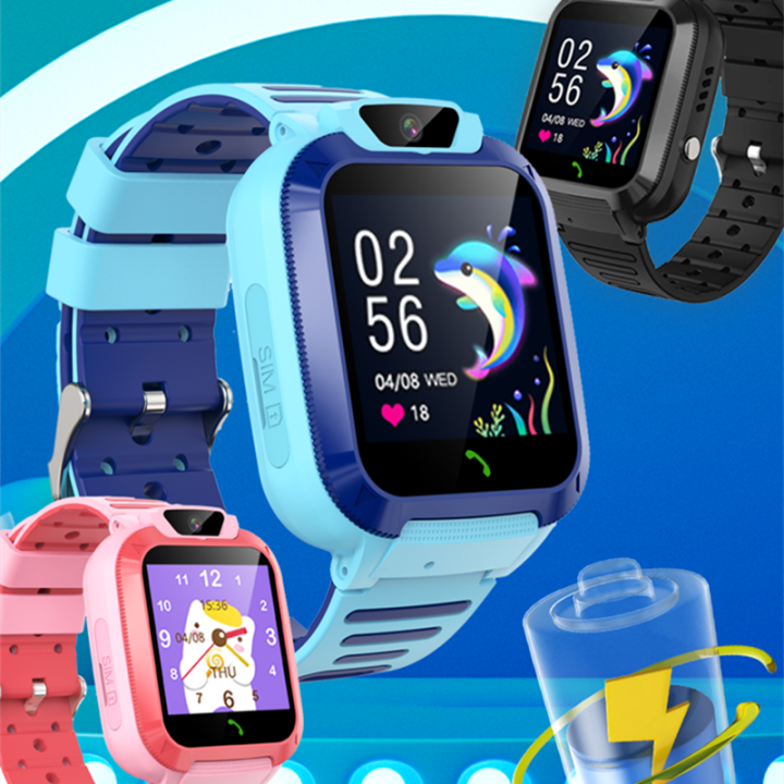 4G Kids Smart Watch GPS Locator SOS Emergency Call Waterproof Magnetic ...