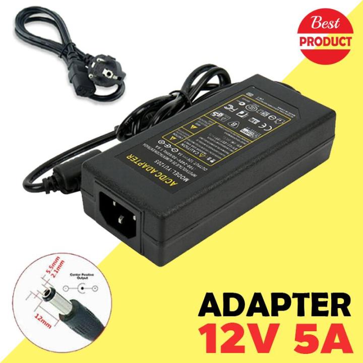 Adapter 12v 5a 12 volt adapter 5 amp | Lazada.co.th