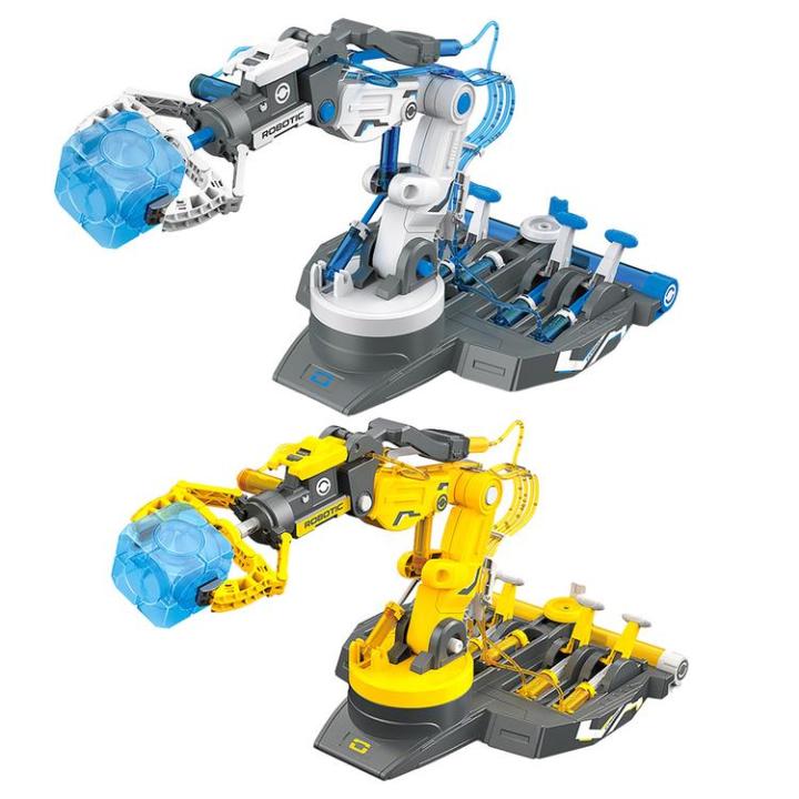 Mechanical Arm Kit Robot Building Hydraulic Manipulator Toy Robotic Arm ...