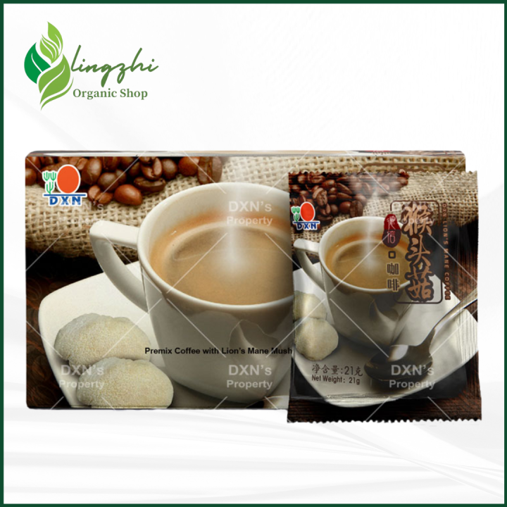 DXN Lion's Mane Coffee - 21g x 20 sachets (Box) | Lazada PH