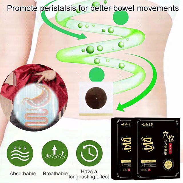 Laxative Acupressure Stimulation Patch Acupoint Patches For Digestion ...