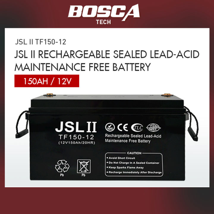 JSL II TF150-12 LEAD ACID BATTERY 150AH 12V | Lazada PH