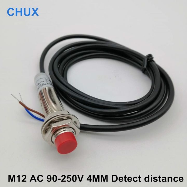 [hot]♟ Inductive Proximity Sensor 220V NO/NC 2 Wires M12 4MM IM12-4-ACA ...