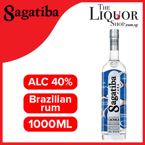 (1L) Sagatiba Pura Cachaca ABV 40% 1000ml | Lazada Singapore