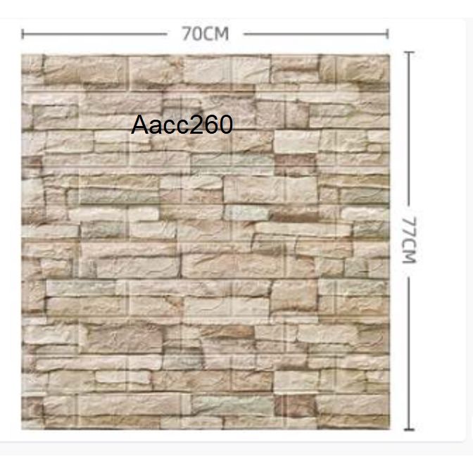 3D Brick Wall Stickers DIY Decor Wallpaper Self-Adhesive Waterproof ...