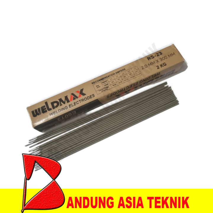Kawat Las 2mm Steel RS-23 Weldmax Welding Electrodes 2 mm X 300MM HARGA 1KG | Lazada Indonesia