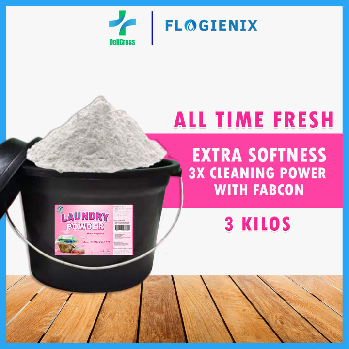 FLOGIENIX POWDER DETERGENT UP TO 3X POWERFUL CLEANING with FABCON ALL ...