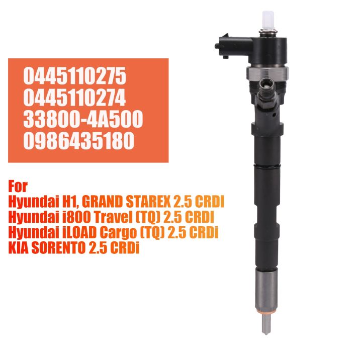 33800-4A500 0445110275 0445110274หัวฉีดหัวฉีดน้ำมันดีเซลใหม่สำหรับ ...