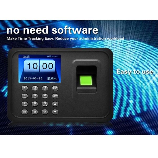 Employee Time clock Attendance Machine Easy to Use Device Fingerprint ...
