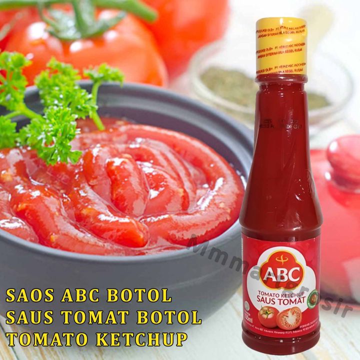 ABC Sauce / Saos Tomat Kemasan Botol / Tomato Ketchup / 135ml | Lazada ...