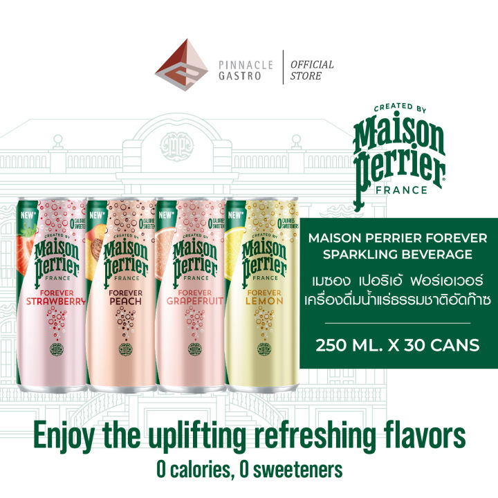 Maison Perrier Forever Flavoured Sparkling Mineral Water | Lazada.co.th