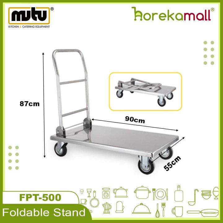 Trolley Pengangkut Barang / Hand Pallet Trolley / Foldable Trolley ...