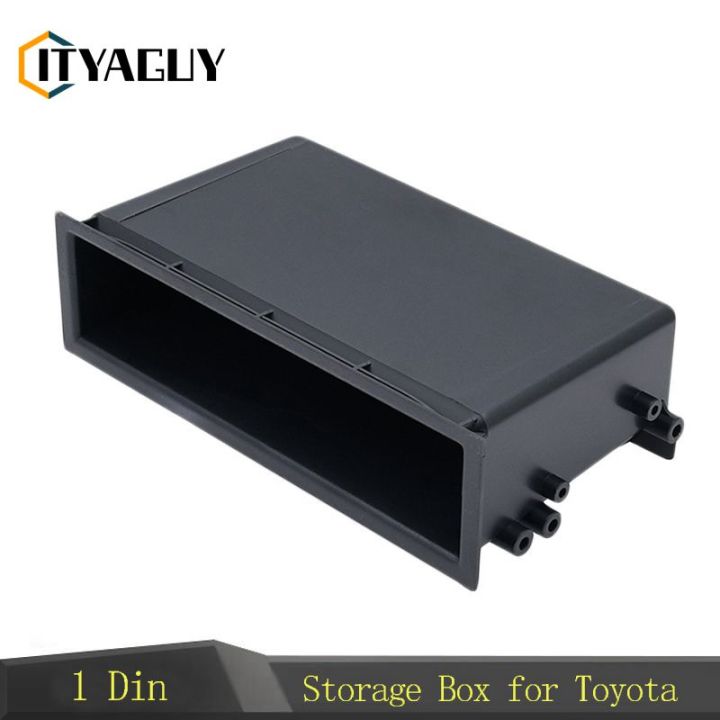 1 Din Car Stereo Radio Refitting Dashboard Storage Box Kit Universal ...