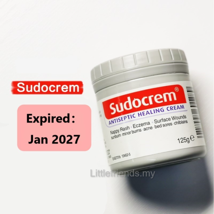 Sudocrem Sudocream (125g) Baby Nappy Rash Cream Antiseptic Healing Cream Krim Sudo Eczema ...