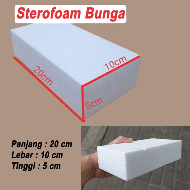 (5 Pcs) Sterofoam Flower Busa bunga Oasis bunga Styrofoam Bunga ...