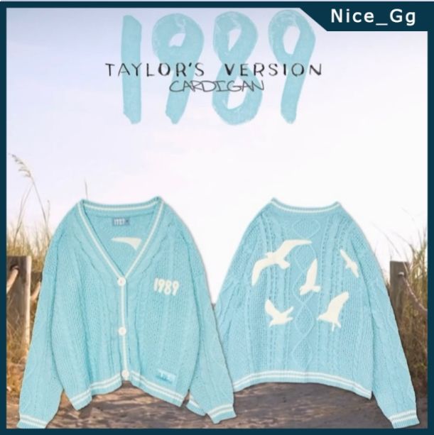 Latest designs 1989 (Taylor's Version) Blue warm Fashionable Cardigan ...