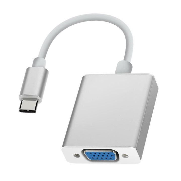 Type C to VGA Cable Adapter Type C USB 3.1 Cable Connector VGA ...