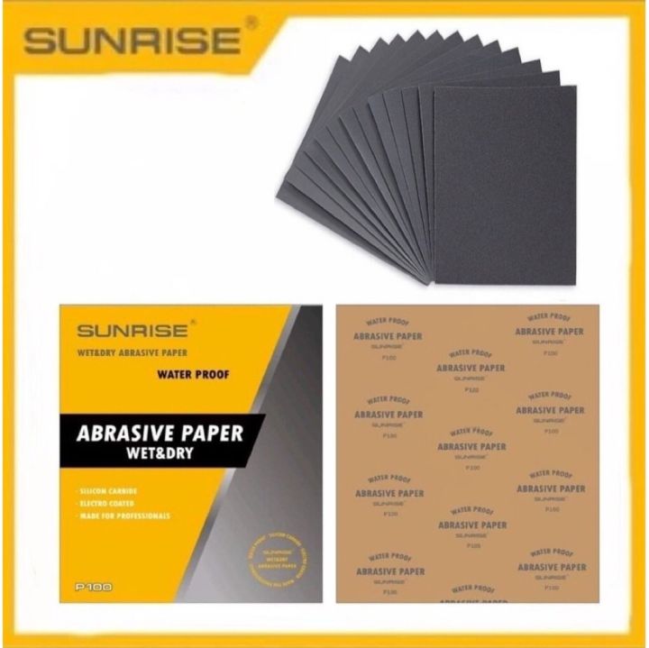 WaterProof SAND PAPER 100pcs WET&DRY ABRASIVE PAPER/LIHA/SAND PAPER ...