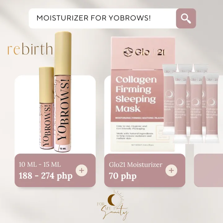Yo Brows - Glo21 Collagen Moisturizer | Lazada PH