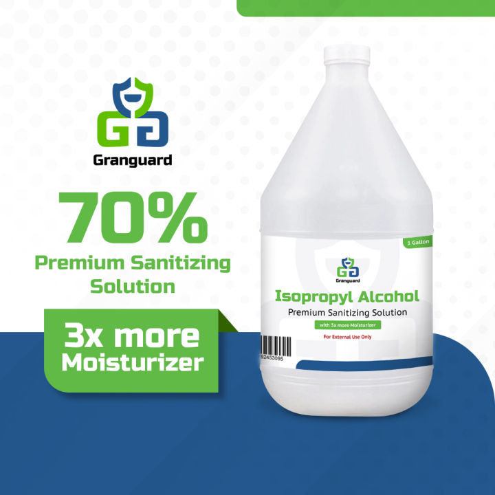 GranGuard 70% ISOPROPYL ALCOHOL 1 GALLON | Lazada PH