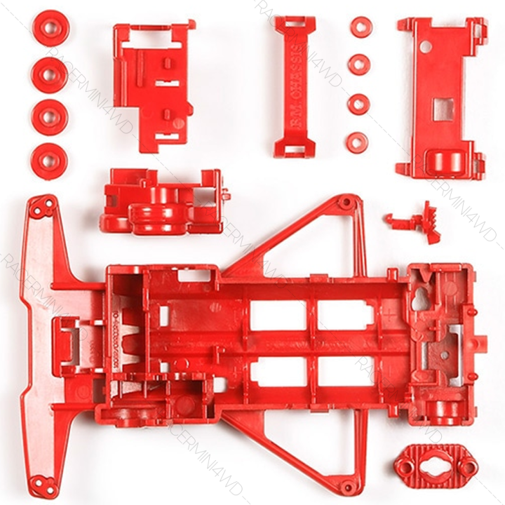 TAMIYA 95243 FM Reinforced Chassis (Red) | Lazada.co.th