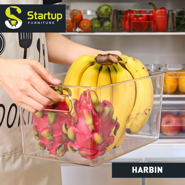 Transparent Acrylic Storage Organizer for ref desk wardrobe food ...