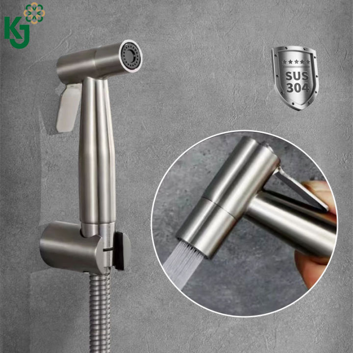 KJ bidet spray toilet set 304 Stainless steel toilet bowl heavy duty ...