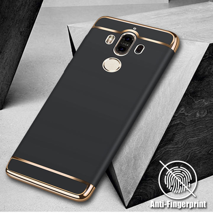 สำหรับHuawei Mate 8 9 10 Pro Liteเคสโทรศัพท์,3ใน1 Ultra Slim Back Hard Cover Electroplated Matte ...