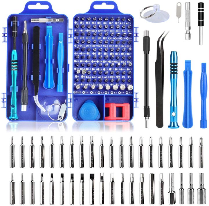 Precision Screwdriver Set, 110 In 1 Repair Tool Kit with Slotted ...