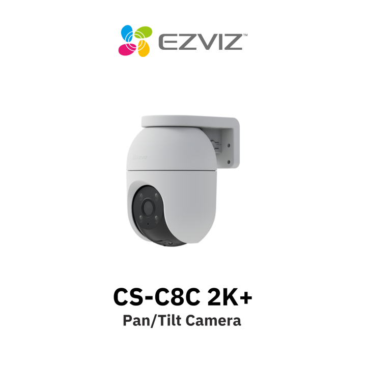 CCTV EZVIZ Outdoor Pan & Tilt Camera On-device AI For Smarter Detection ...