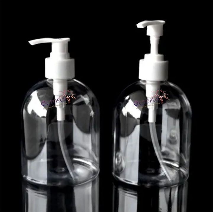 BOTOL SABUN CUCI TANGAN BOTOL PUMP GENDUT PENDEK 500 ML | Lazada Indonesia